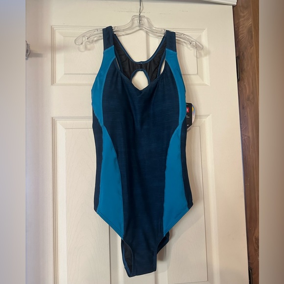 TYR | Swim | Tyr Womens Sandblasted Max Controlfit Swimsuit Blue Nwt Sz ...